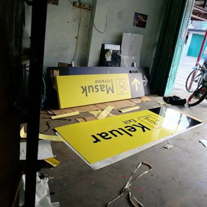 Neon Box | Billboard | Papan Nama | Huruf Timbul
